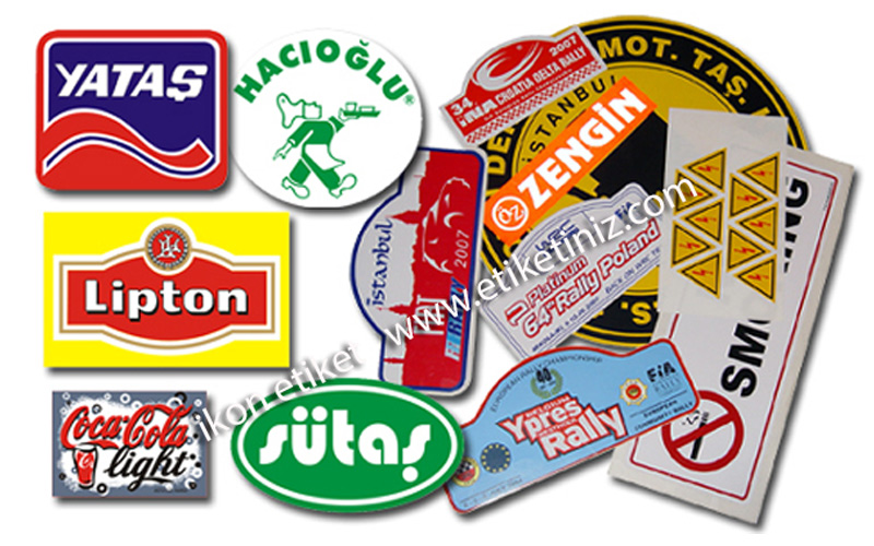 Pvc Etiket - ikon etiket | www.etiketiniz.com | 0216. 589 25 99